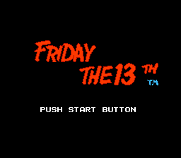Screenshot of Friday the 13th (NES, 1989) - MobyGames