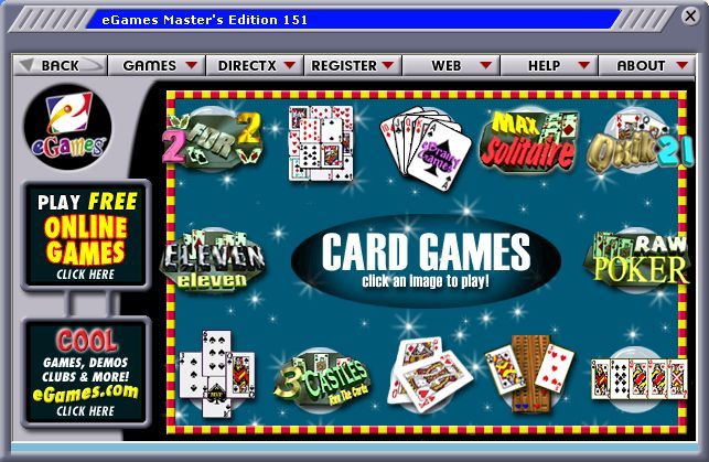 Screenshot of eGames Master Series 151 (Windows, 2002) - MobyGames