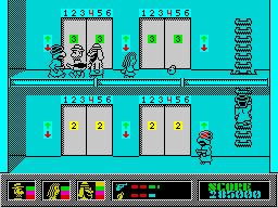 Screenshot of Mystery of the Nile (ZX Spectrum, 1986) - MobyGames