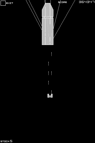 Screenshot of Space Invaders Infinity Gene (iPhone, 2008) - MobyGames