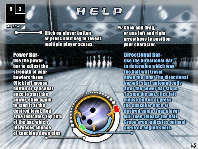 Screenshot of Bowling Mania (Windows, 2002) - MobyGames