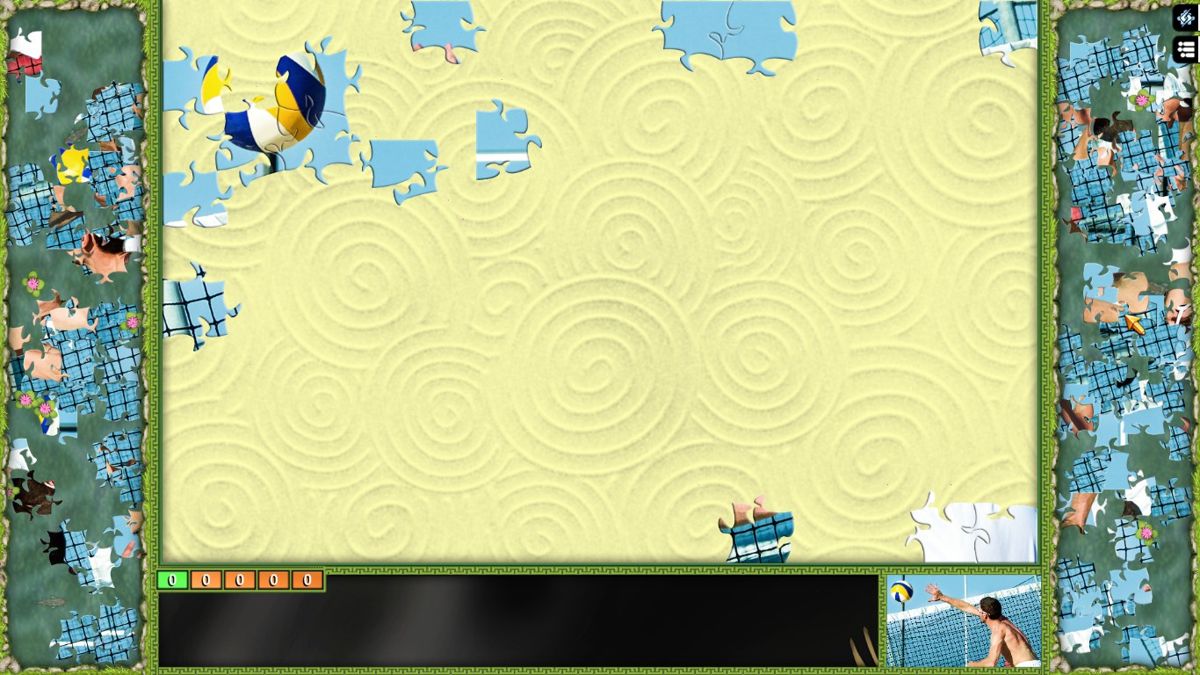 Screenshot of Pixel Puzzles Ultimate: Beach Volleyball (Windows, 2016) - MobyGames