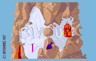 Screenshot of Final Assault (Thomson TO, 1987) - MobyGames