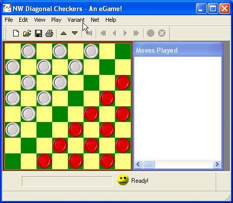 Screenshot of Checkers (Windows, 2001) - MobyGames