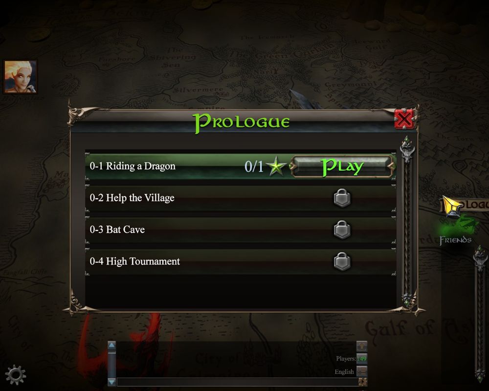 Screenshot of Dragons and Titans (Linux, 2013) - MobyGames