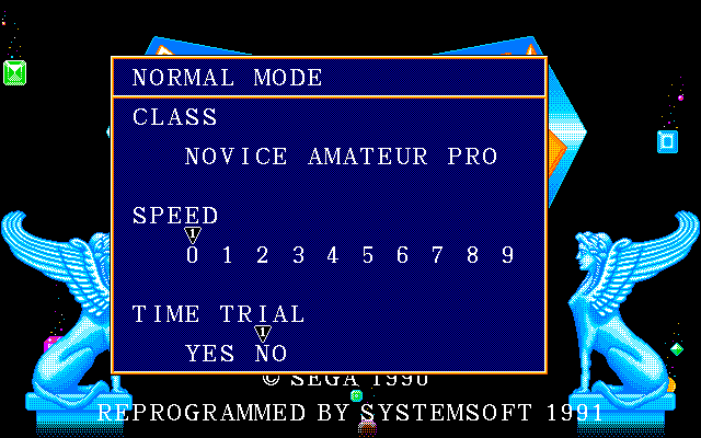 Screenshot of Columns (PC-98, 1990) - MobyGames
