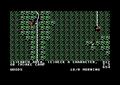 Screenshot of Wizard's Crown (Commodore 64, 1986) - MobyGames