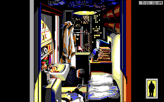 Screenshot of Rise of the Dragon (DOS, 1990) - MobyGames