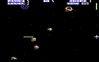 Screenshot of Zone Ranger (Commodore 64, 1984) - MobyGames