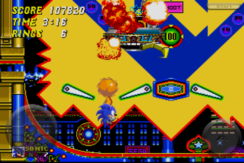 Screenshot of Sonic the Hedgehog 2 (iPhone, 2010) - MobyGames