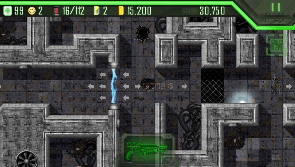 Screenshot of Alien Breed (PS Vita, 2012) - MobyGames