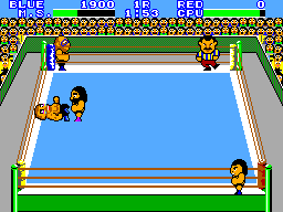 Screenshot of Body Slam (SEGA Master System, 1986) - MobyGames