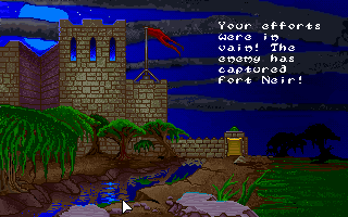 Screenshot of Siege (DOS, 1992) - MobyGames