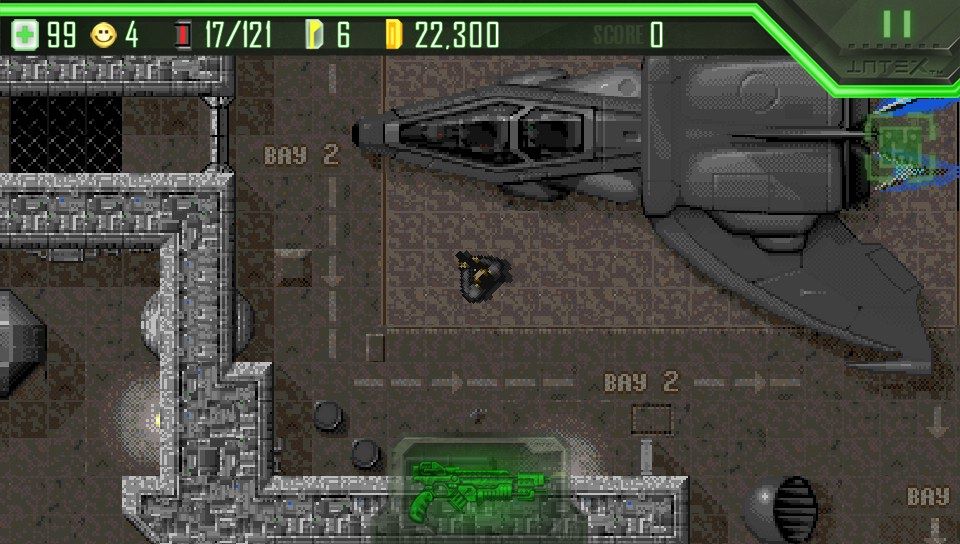 Screenshot of Alien Breed (PS Vita, 2012) - MobyGames