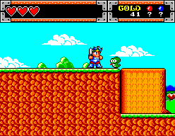Screenshot of Wonder Boy in Monster World (SEGA Master System, 1991 ...