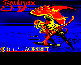 Screenshot of Ballistix (Electron, 1989) - MobyGames