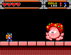 Screenshot of Wonder Boy in Monster World (SEGA Master System, 1991 ...