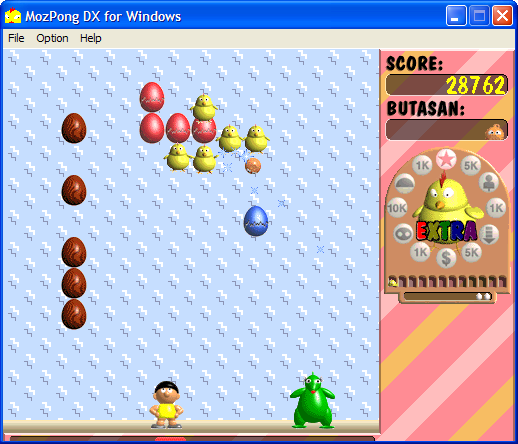 Screenshot of MozPong DX (Windows, 2000) - MobyGames