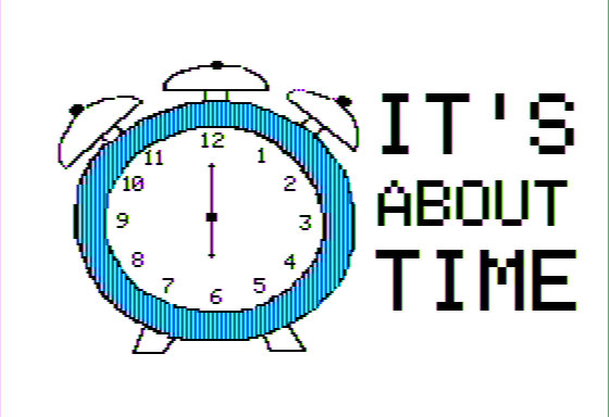 It's About Time (1983) - MobyGames