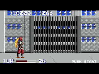 Screenshot of The Ninja Warriors (SEGA CD, 1988) - MobyGames