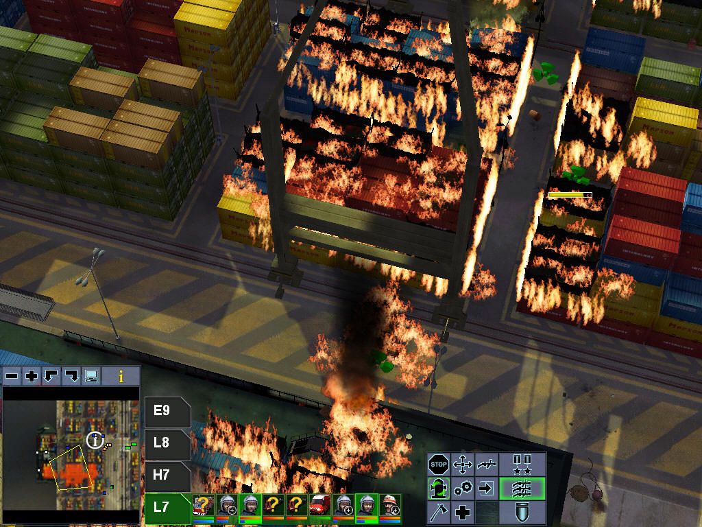 Screenshot of Firefighter Command: Raging Inferno (Windows, 2004 ...
