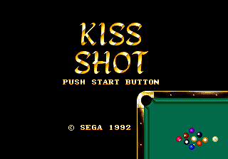 Kiss Shot (1992) - MobyGames