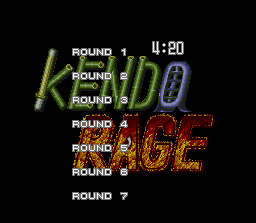 Screenshot of Kendo Rage (SNES, 1993) - MobyGames