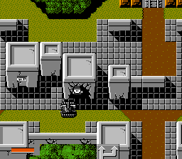 Screenshot of Iron Tank: The Invasion of Normandy (NES, 1988) - MobyGames