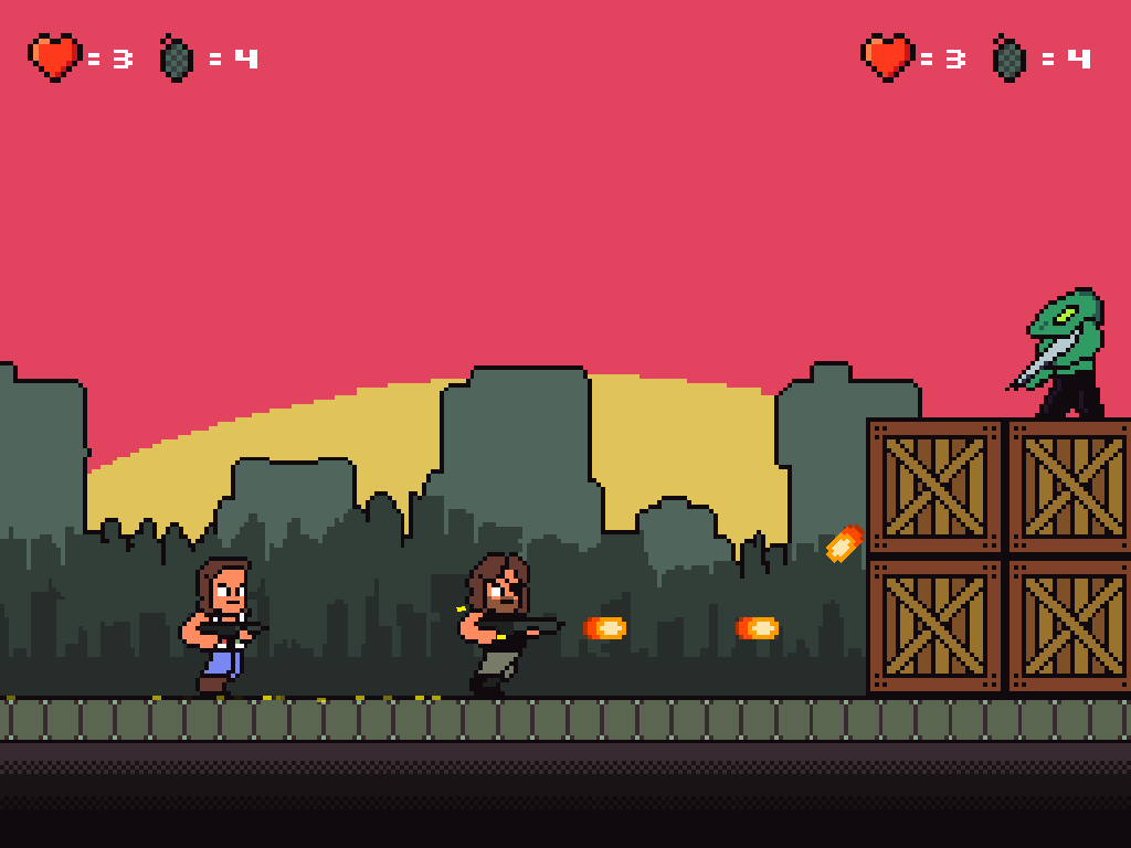 Screenshot of Snake Plissken X Jack Burton (Windows, 2018) - MobyGames