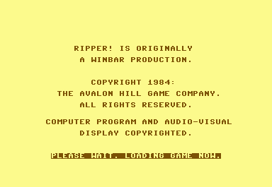 Ripper! screenshots - MobyGames