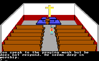 Screenshot of King's Quest II: Romancing the Throne (PC Booter, 1985 ...