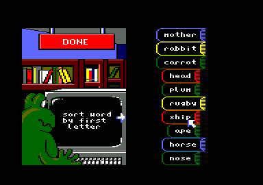 Screenshot of Fun School 4: For 5 to 7 Year Olds (Amstrad CPC, 1990 ...