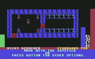Screenshot of Stuart Smith's Adventure Construction Set (Commodore 64, 1985) - MobyGames