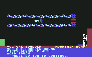 Screenshot of Stuart Smith's Adventure Construction Set (Commodore 64 ...