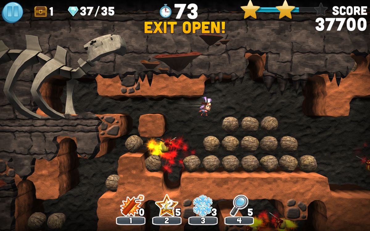 Screenshot of Boulder Dash: 30th Anniversary (Windows, 2014) - MobyGames