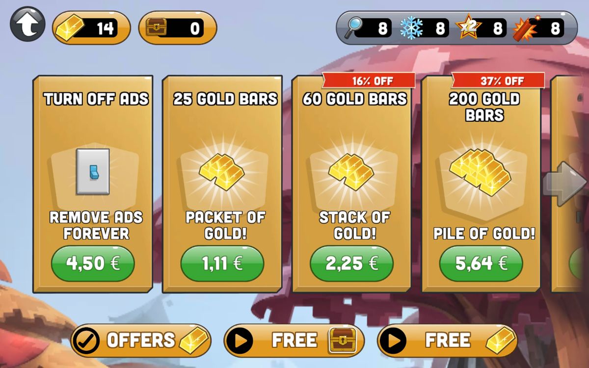 Screenshot of Boulder Dash: 30th Anniversary (Android, 2014) - MobyGames