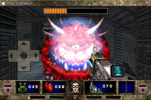 Screenshot of Doom II RPG (iPhone, 2009) - MobyGames
