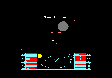 Screenshot of Elite (Amstrad CPC, 1984) - MobyGames