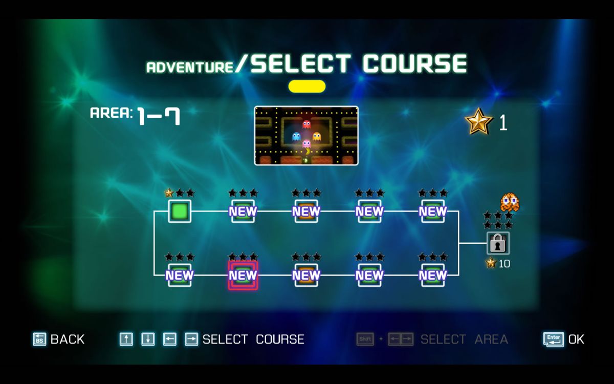 Screenshot of Pac-Man: Championship Edition 2 (Windows, 2016) - MobyGames