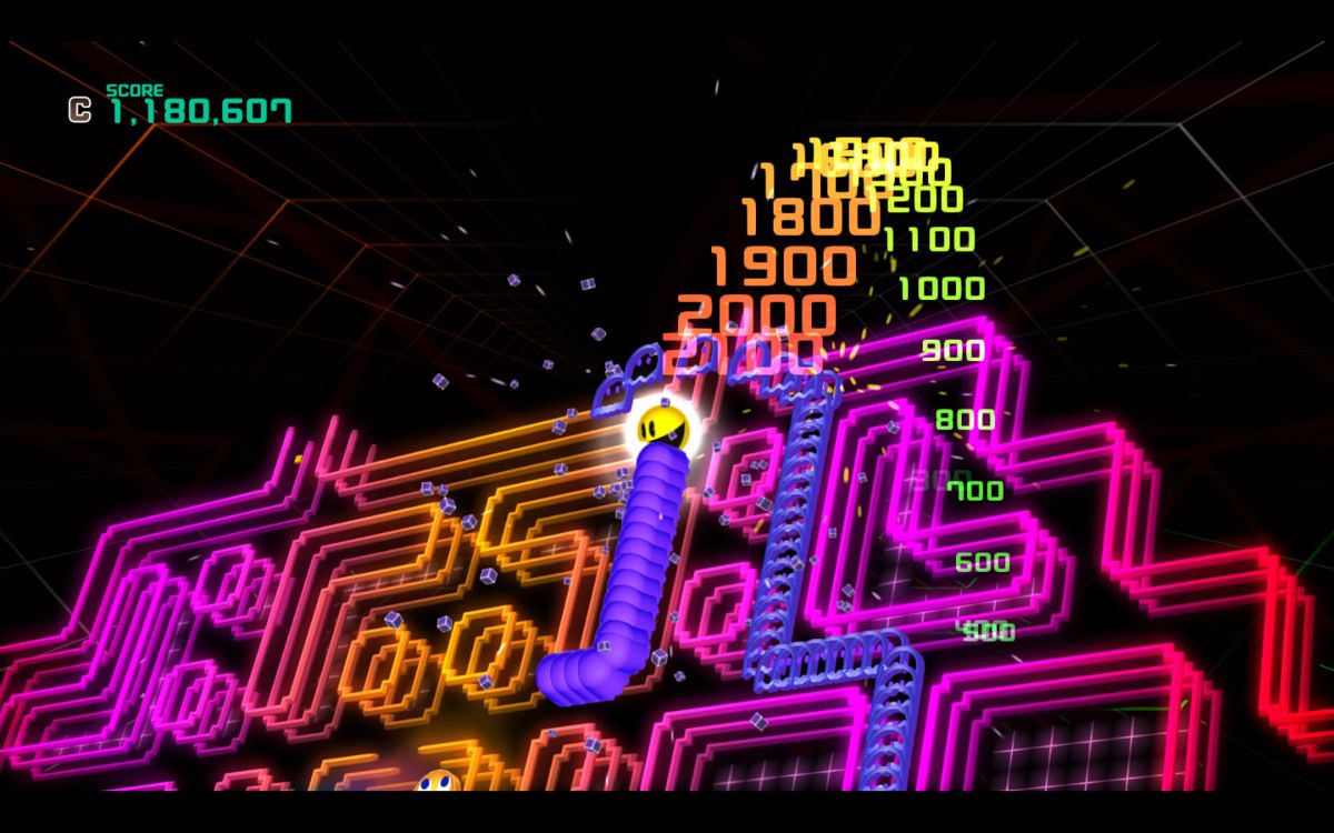 Screenshot of Pac-Man: Championship Edition 2 (Windows, 2016) - MobyGames