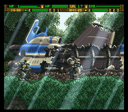 Screenshot of Front Mission: Gun Hazard (SNES, 1996) - MobyGames