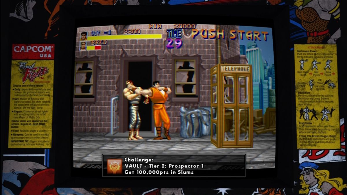 Screenshot of Final Fight: Double Impact (Xbox 360, 2010) - MobyGames
