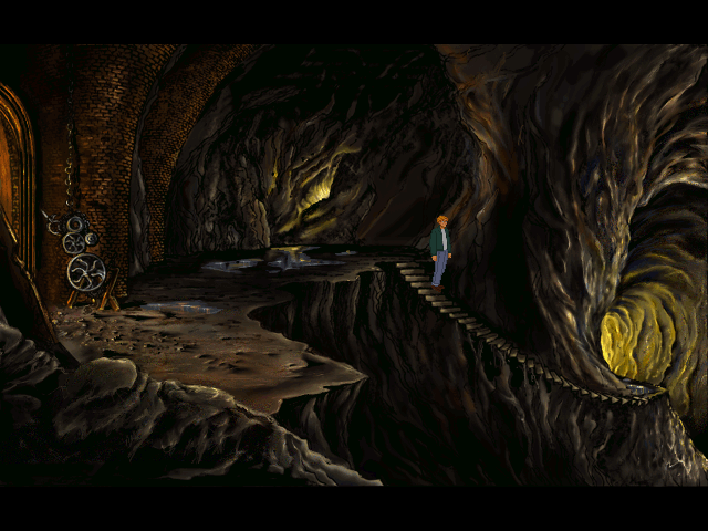 Screenshot of Circle of Blood (DOS, 1996) - MobyGames