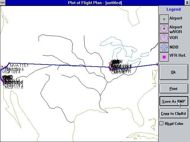 Screenshot of Flight Planner for Microsoft Flight Simulator (Windows 3 ...