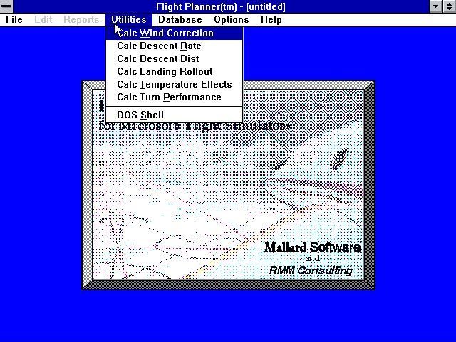 Screenshot of Flight Planner for Microsoft Flight Simulator (Windows 3 ...