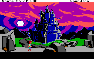 Screenshot of The Black Cauldron (DOS, 1986) - MobyGames