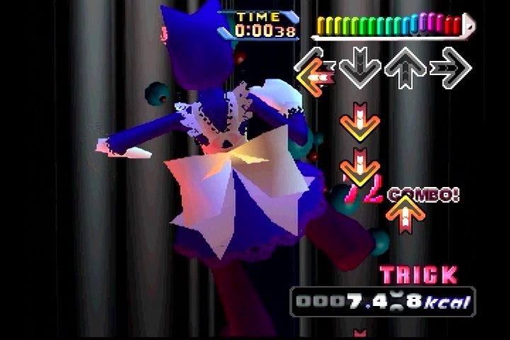 Screenshot of Dance Dance Revolution: Konamix (PlayStation, 2002 ...