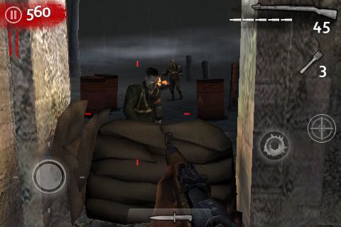 Screenshot of Call of Duty: World at War - Zombies (iPhone, 2009 ...