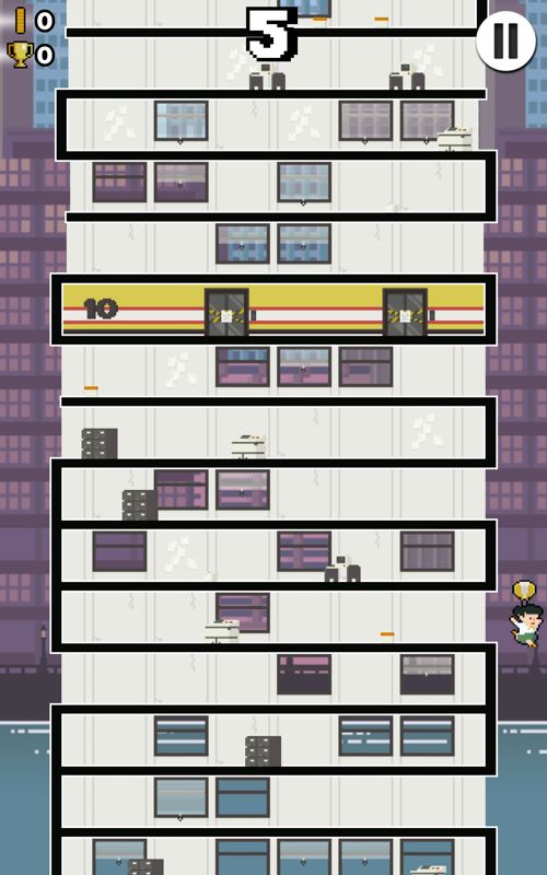 Screenshot of High Risers (Android, 2016) - MobyGames