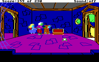 Screenshot of The Black Cauldron (DOS, 1986) - MobyGames